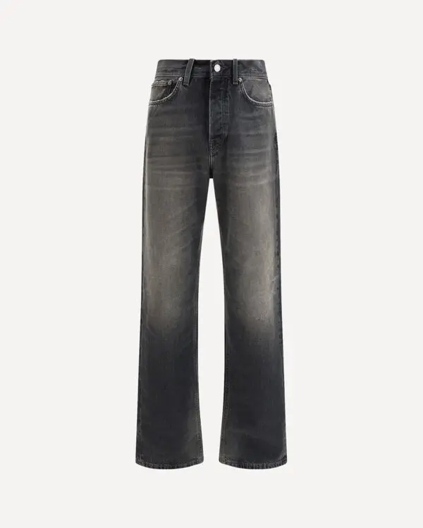 HAIKURE Loose Fit Jeans With Adjustable Side Straps