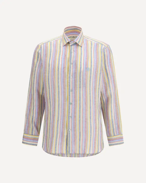 Etro Roma Logo Shirt - Multicolour