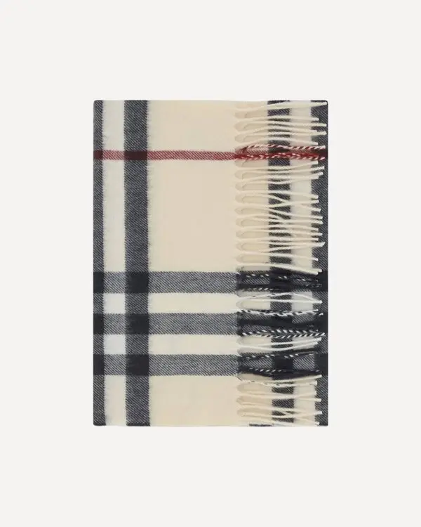 Burberry Cashmere Scarf - Beige