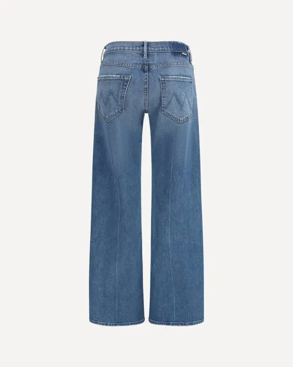 MOTHER Mid Rise Lasso Sneak Jeans