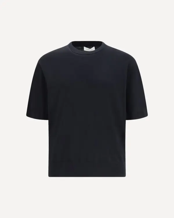 LANEUS Cotton Knitted T-shirt