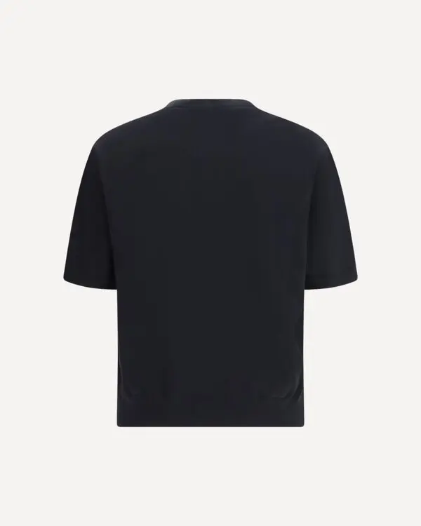 LANEUS Cotton Knitted T-shirt