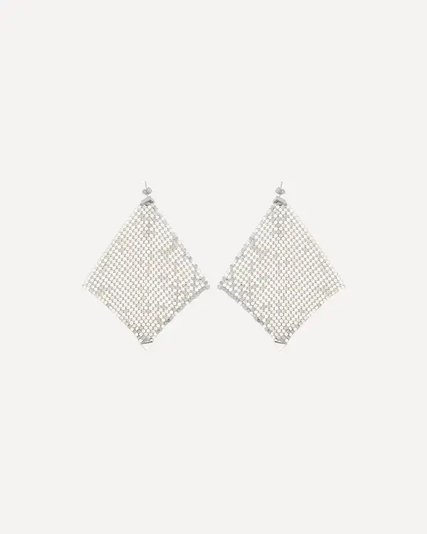 Rabanne Pixel Chainmail Earrings