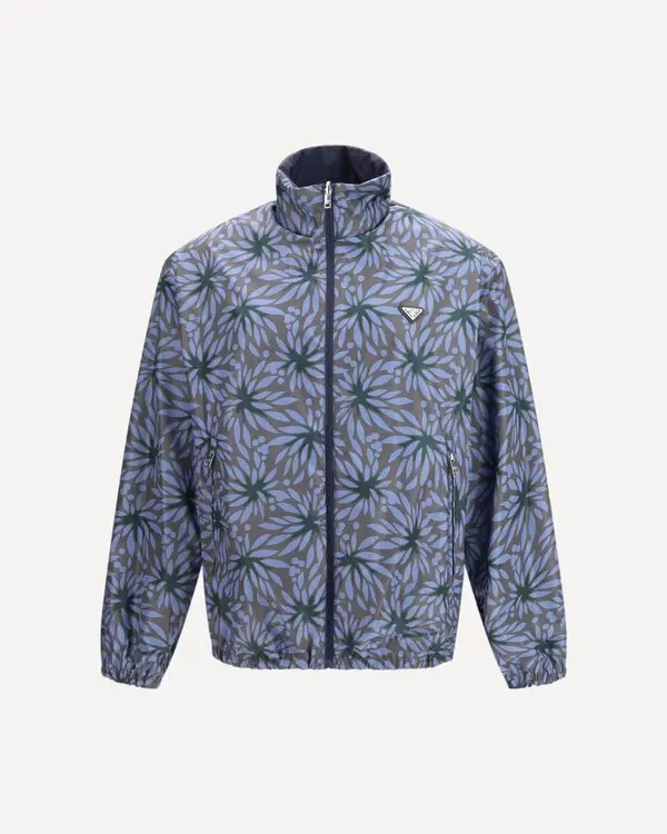Prada Re-nylon Reversible Jacket - Blue