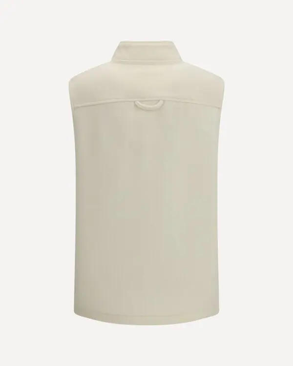 RIER Virgin Wool Vest - Cream