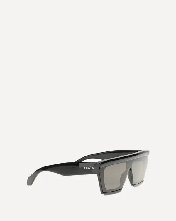 Alaïa Mask Sunglasses - Black
