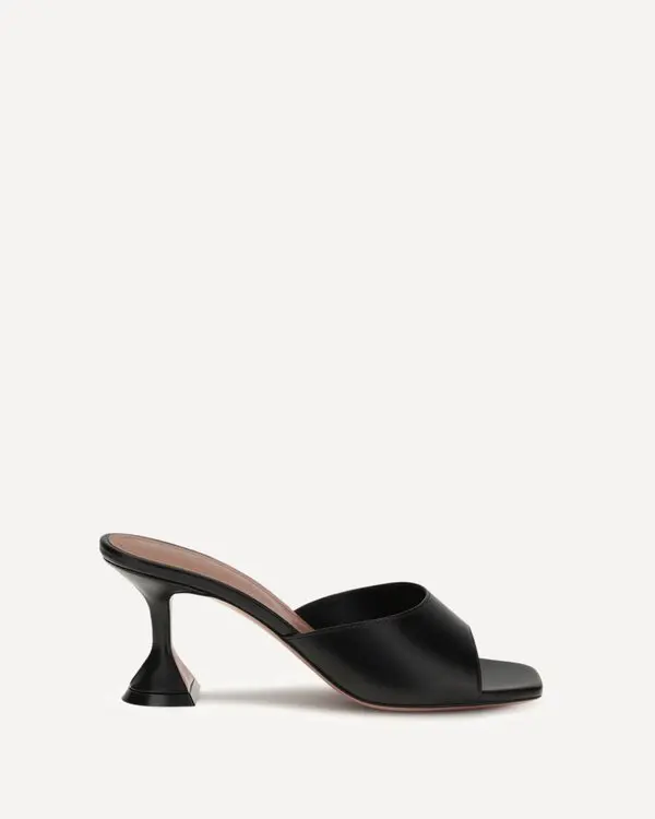 Amina Muaddi Lupita Sandals - Black