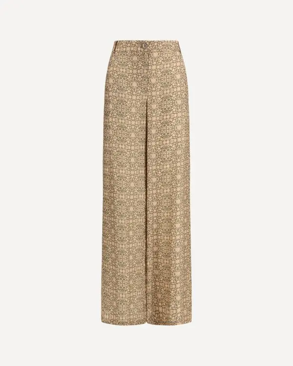 KRISTINA TI All-over Pattern Tailored Trousers