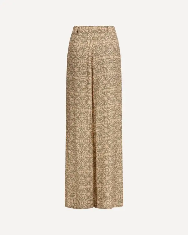 KRISTINA TI All-over Pattern Tailored Trousers