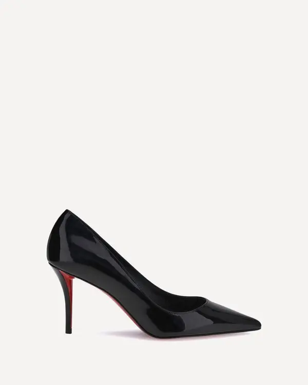 CHRISTIAN LOUBOUTIN Miss Z Patent Leather Pumps - Black