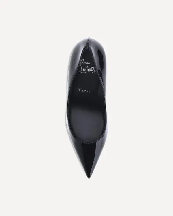 CHRISTIAN LOUBOUTIN Miss Z Patent Leather Pumps - Black