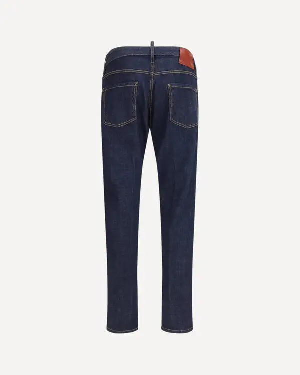 Dsquared2 Long Stretch Cotton Jeans