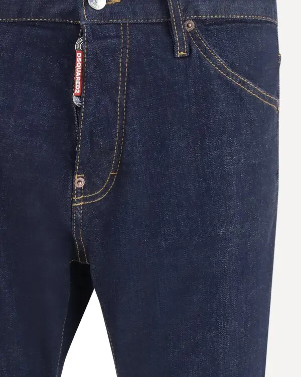 Dsquared2 Long Stretch Cotton Jeans