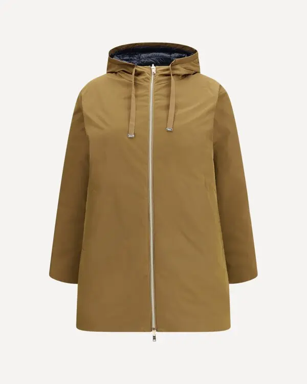 Herno Double-face Quilted Down Jacket With Drawstring Hood