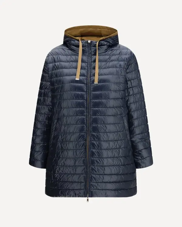 Herno Double-face Quilted Down Jacket With Drawstring Hood