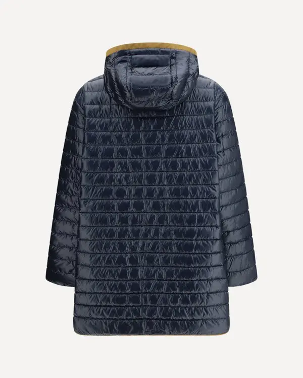 Herno Double-face Quilted Down Jacket With Drawstring Hood