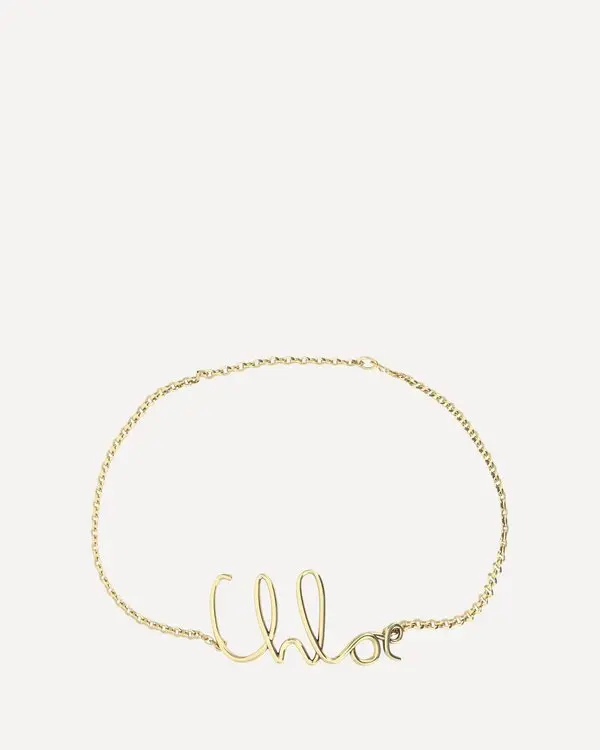 Chloé Metal Chain Belt - Gold