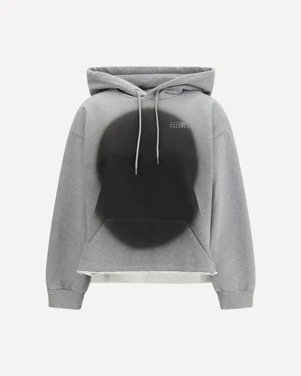 MAISON MARGIELA Numeric Logo Spray Hoodie