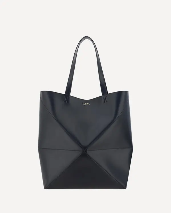 Loewe Puzzle Xl Shoulder Bag - Black