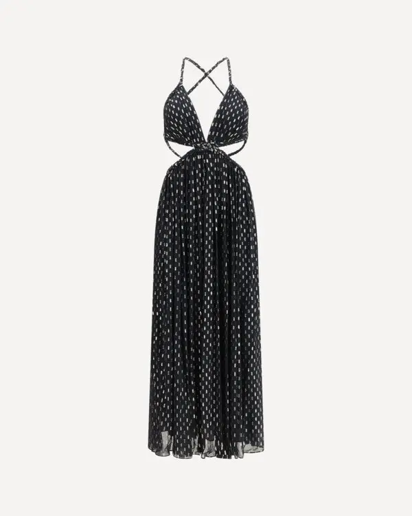 Zimmermann Daylight Braid Trim Maxi Dress