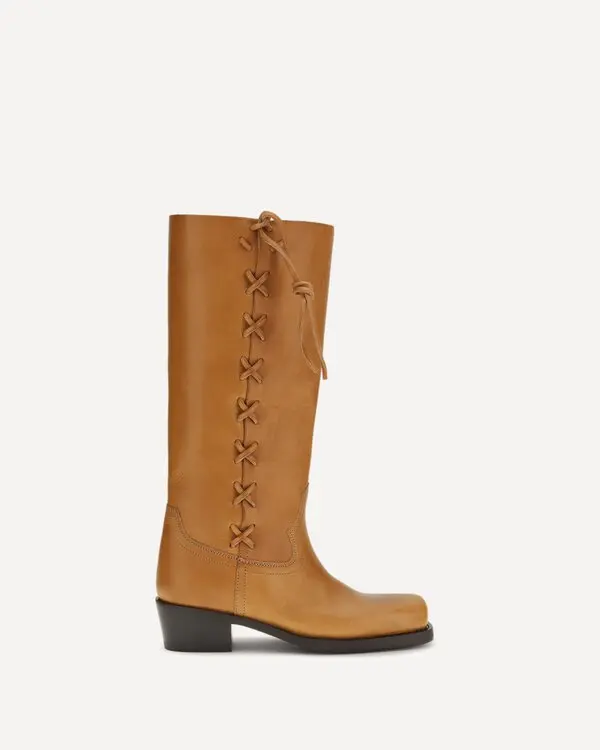 Paris Texas Roxanne Boots - Brown