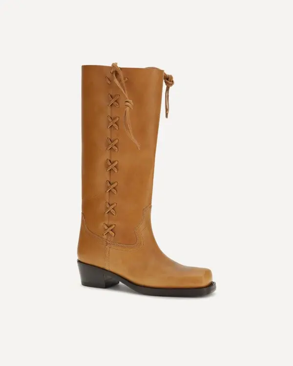 Paris Texas Roxanne Boots - Brown