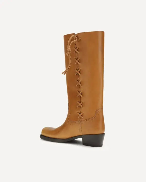 Paris Texas Roxanne Boots - Brown