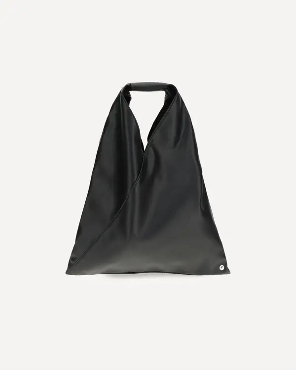 MAISON MARGIELA Faux Leather Japanese Handbag - Black