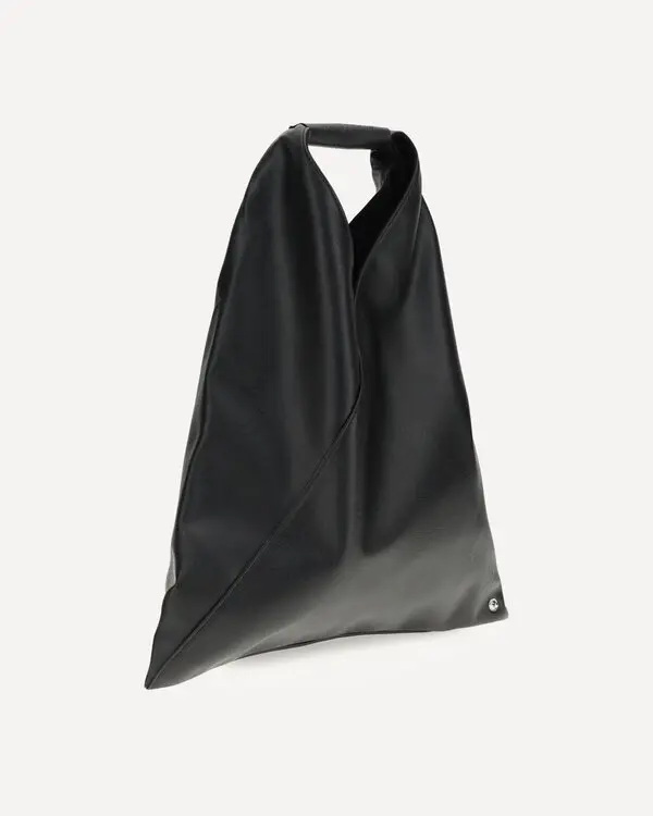 MAISON MARGIELA Faux Leather Japanese Handbag - Black