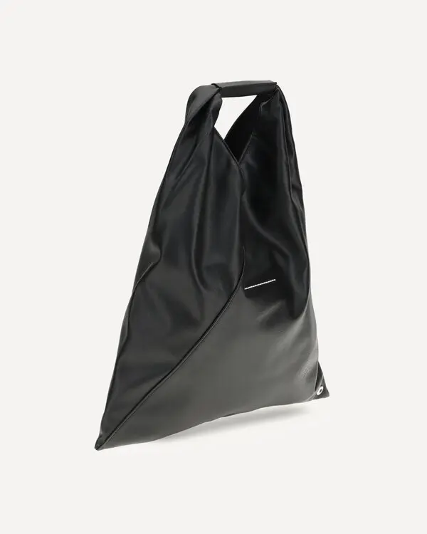 MAISON MARGIELA Faux Leather Japanese Handbag - Black