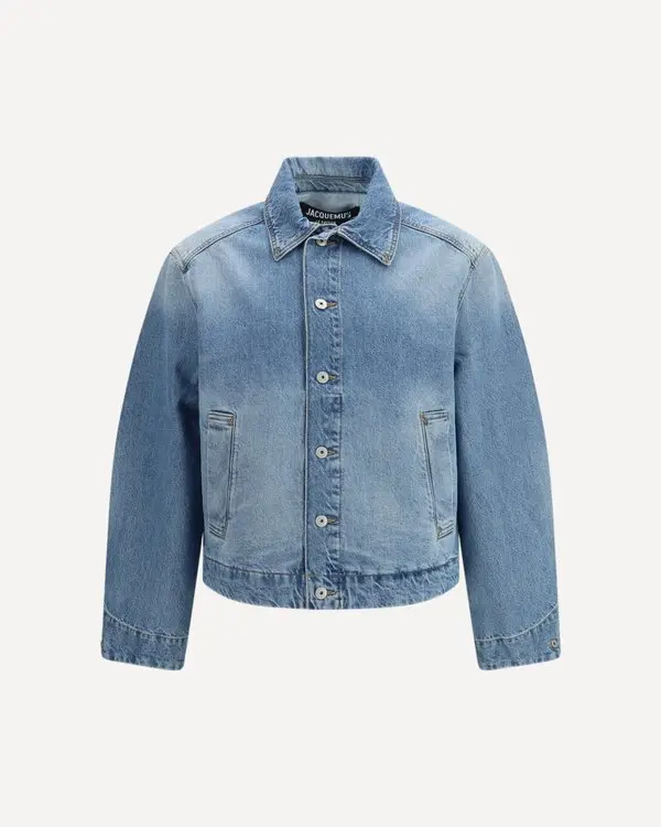 Jacquemus Denim Trucker Jacket - Blue