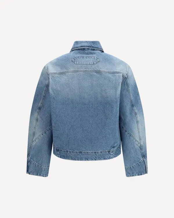 Jacquemus Denim Trucker Jacket - Blue