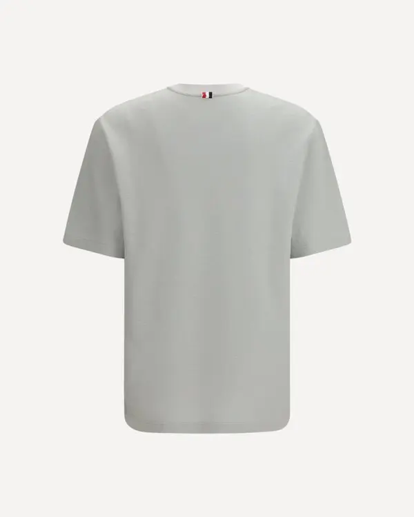 Thom Browne Short-sleeve Cotton-linen T-shirt