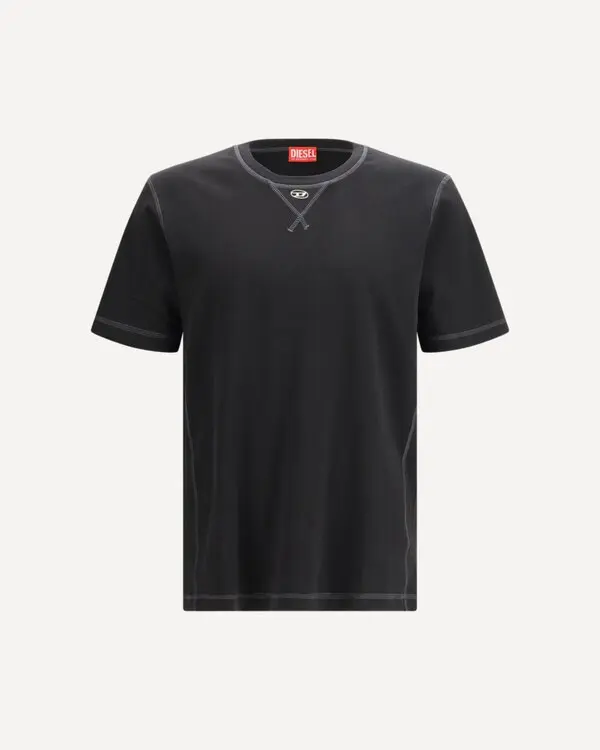 DIESEL® T-madjust-tr T-shirt - Black
