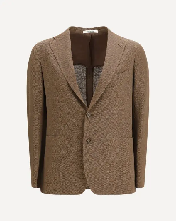 Tagliatore Linen And Cotton Blazer
