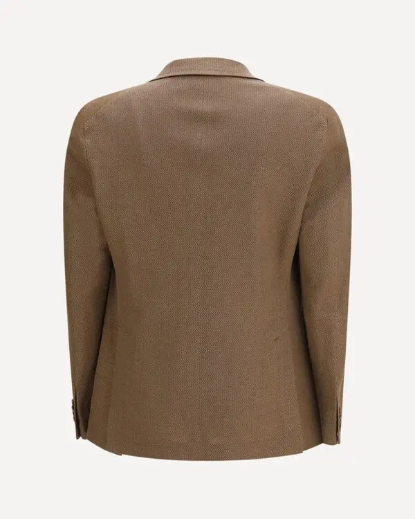 Tagliatore Linen And Cotton Blazer