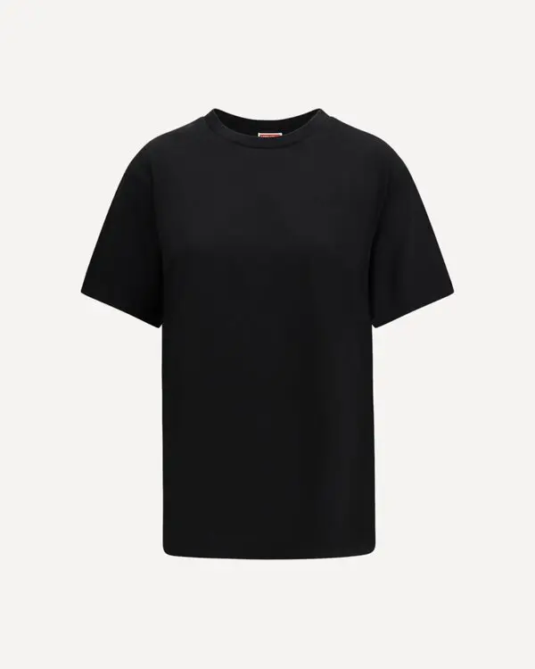 Kenzo Cotton T-shirt With Boke Flower 2.0 Embroidery