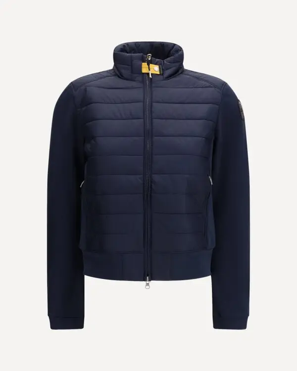 PARAJUMPERS Rosy Jacket With Zip-up Front And Elasticated Hem - Blue