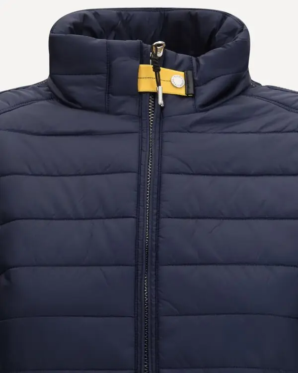 PARAJUMPERS Rosy Jacket With Zip-up Front And Elasticated Hem - Blue