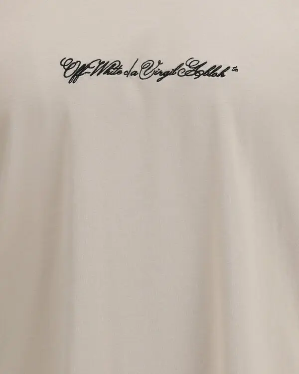 Off-White Cript Arrow T-hirt - Beige