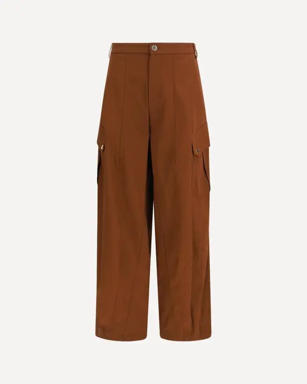 Pinko Rosalín Cotton Cargo Pants