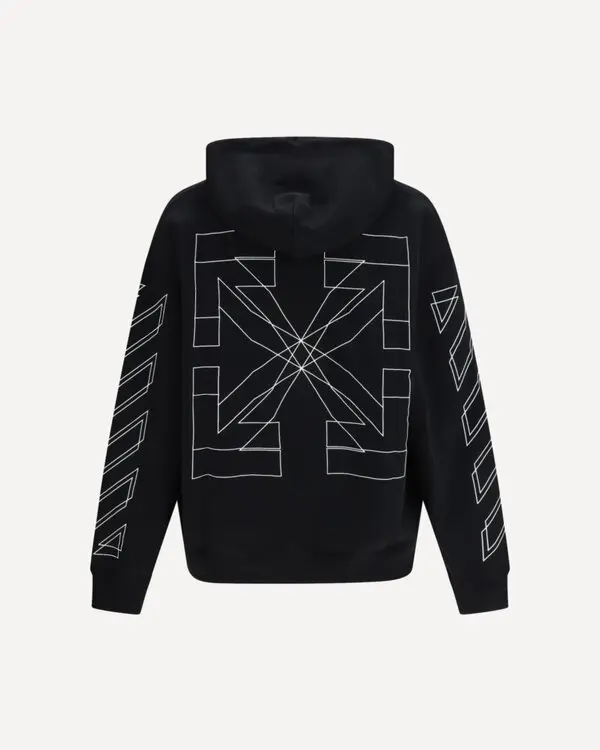 Off-White Big Double Arrow Skate Hoodie