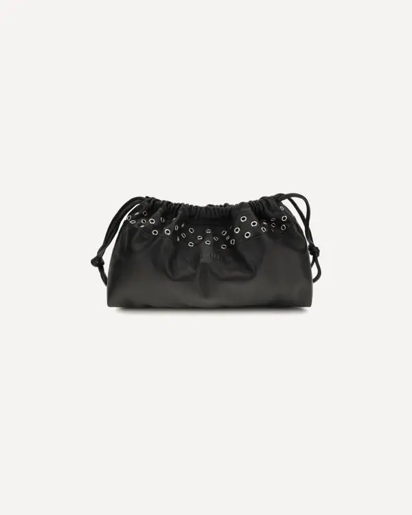 Pierre Hardy Double Clutch With Eyelets - Black