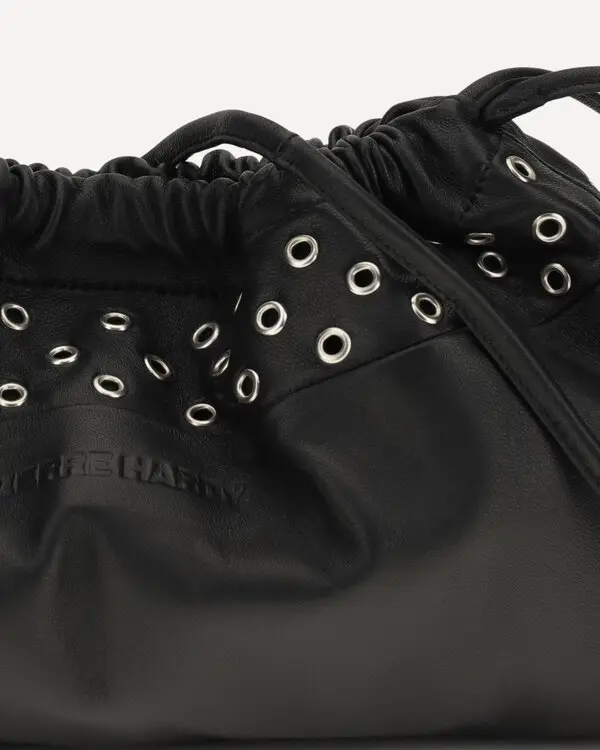Pierre Hardy Double Clutch With Eyelets - Black
