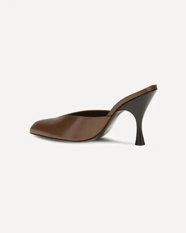HERBERT LEVINE Leather Mules