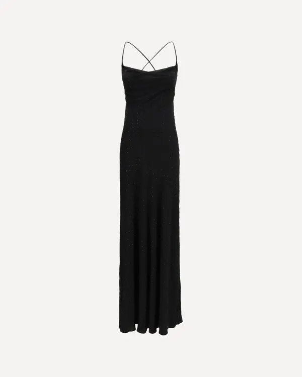 Pinko Long Strass Slipdress