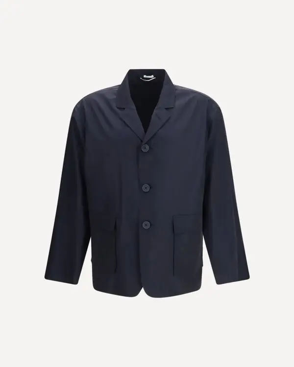 Thom Browne Packable Logo Print Jacket