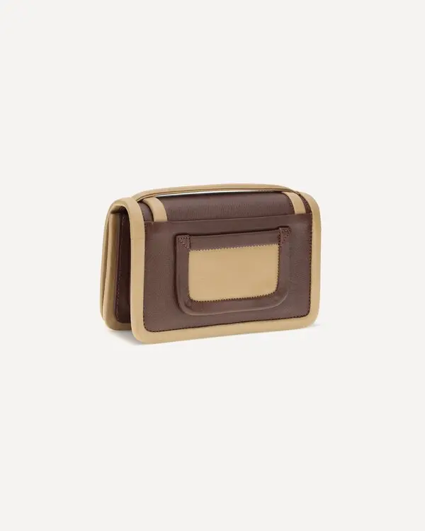 Pierre Hardy Alpha Shoulder Bag - Brown