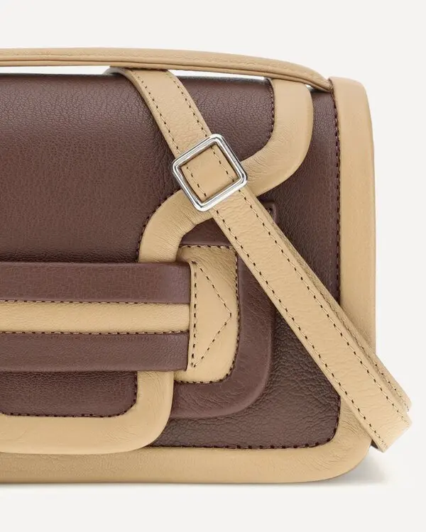 Pierre Hardy Alpha Shoulder Bag - Brown