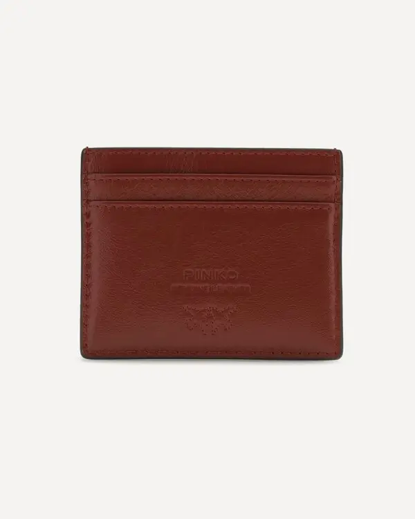Pinko Shiny Leather Card Holder